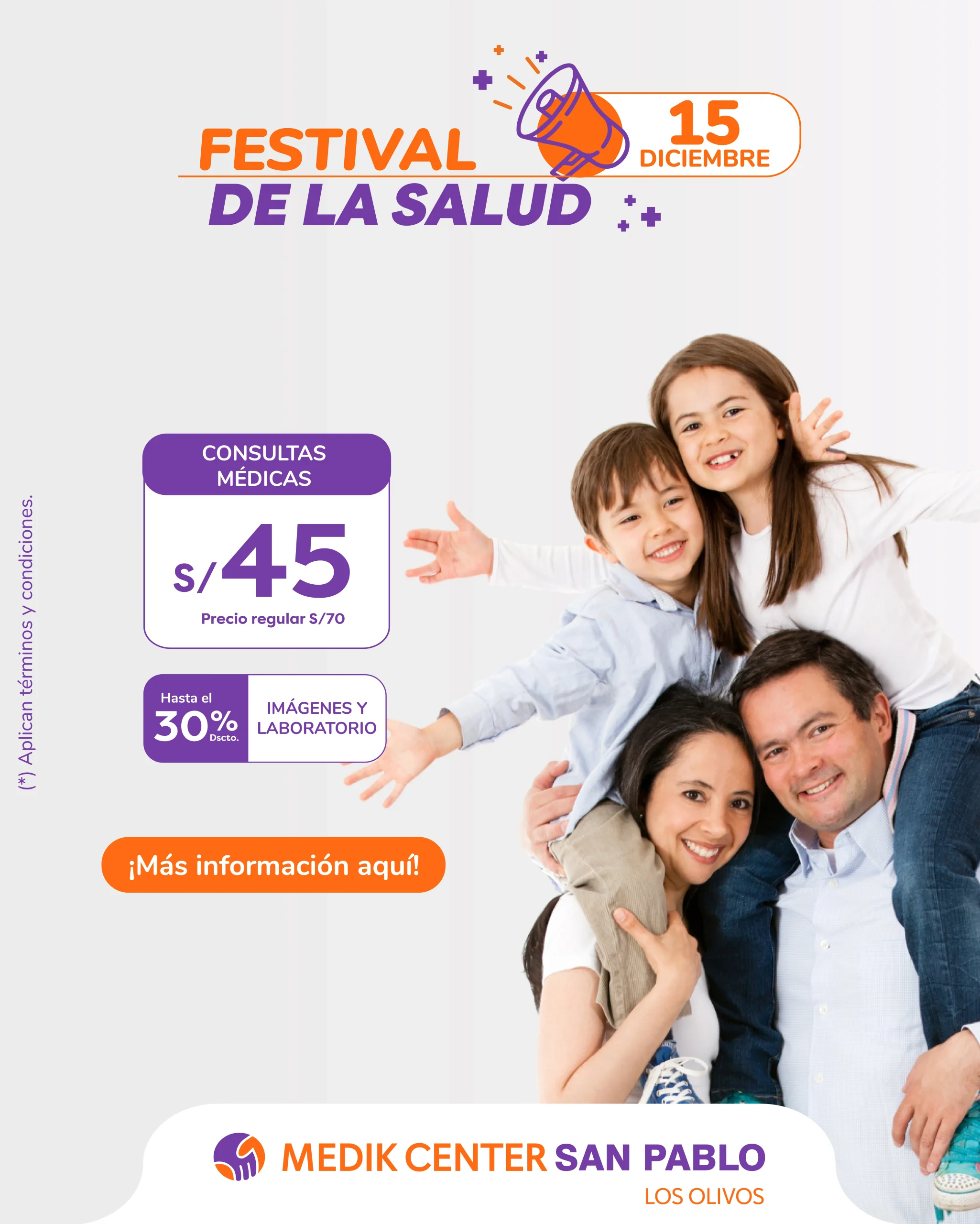 El nuevo centro médico llegó a Los Olivos | Medik Center San Pablo